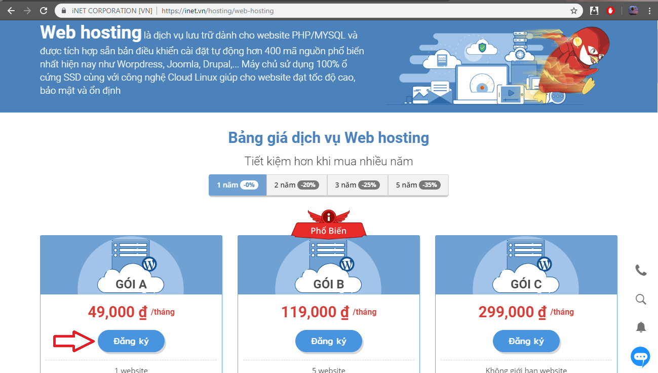 Helpdesk iNET - Trang hỗ trợ dịch vụ của iNET