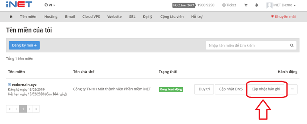 Helpdesk iNET - Trang hỗ trợ dịch vụ của iNET