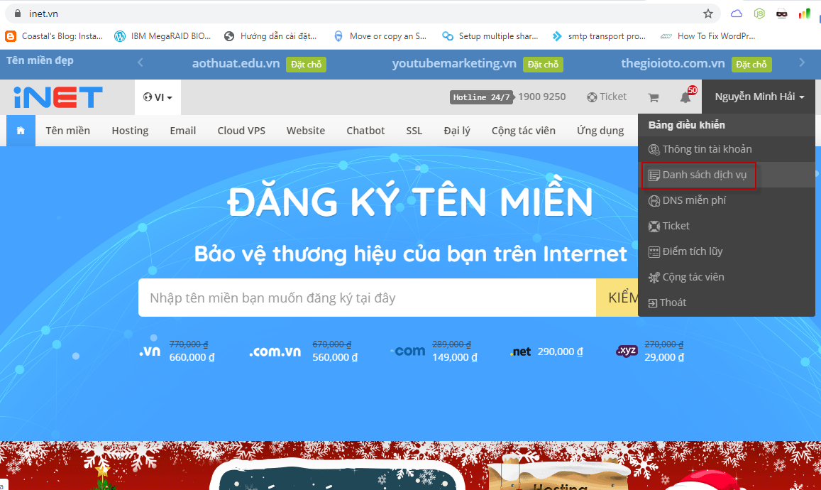 Helpdesk iNET - Trang hỗ trợ dịch vụ của iNET