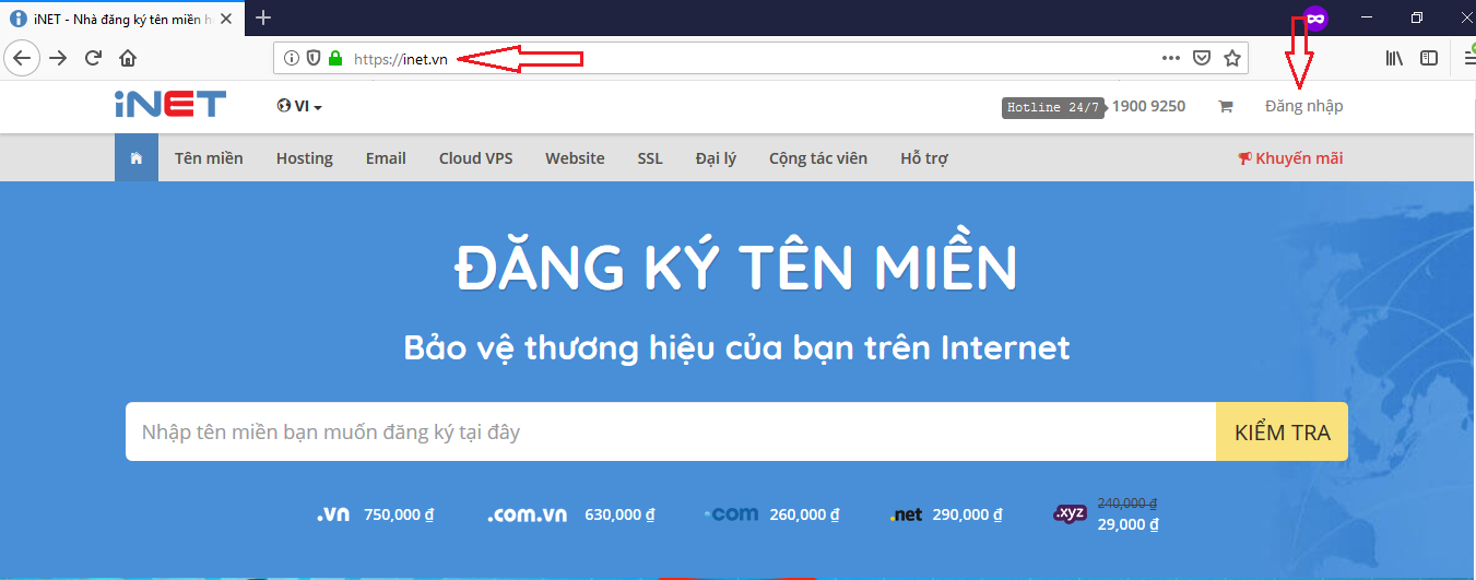 Helpdesk iNET - Trang hỗ trợ dịch vụ của iNET