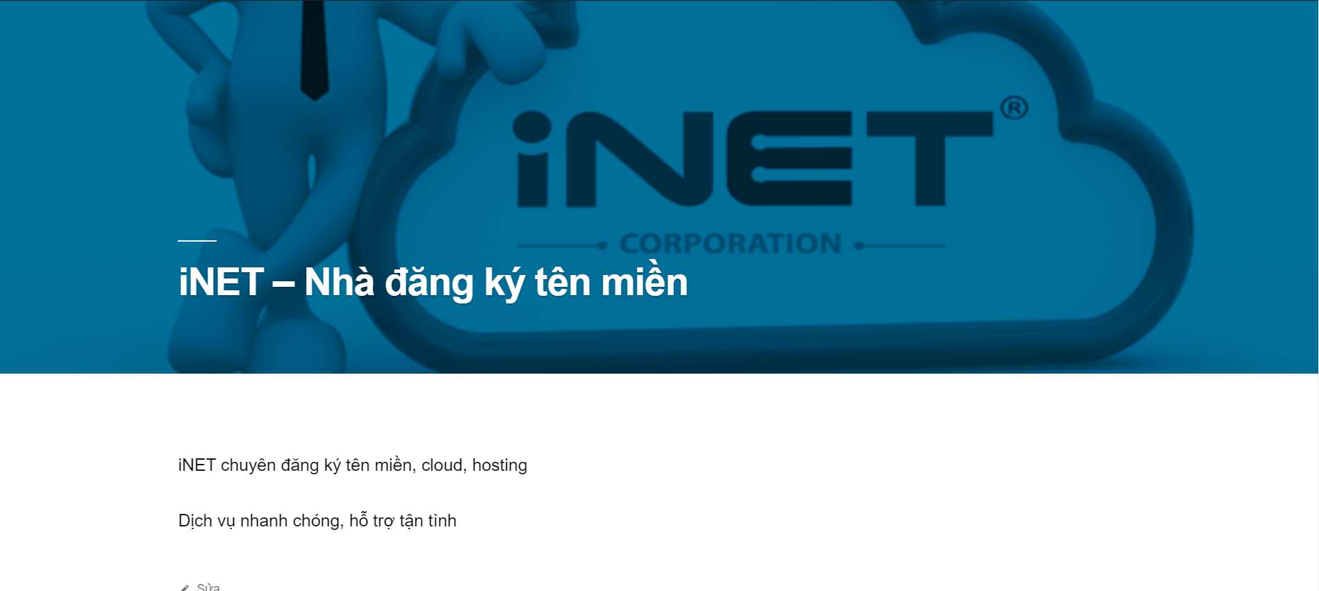 Helpdesk iNET - Trang hỗ trợ dịch vụ của iNET