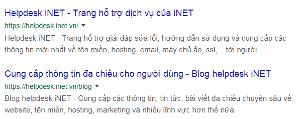Helpdesk iNET - Trang hỗ trợ dịch vụ của iNET