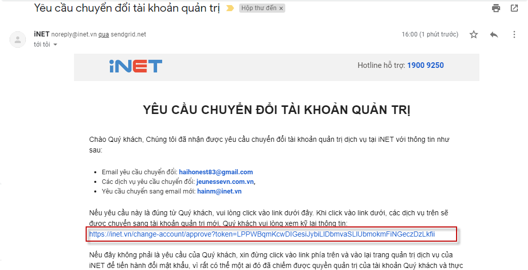 Helpdesk iNET - Trang hỗ trợ dịch vụ của iNET