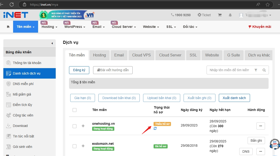 Helpdesk iNET - Trang hỗ trợ dịch vụ của iNET