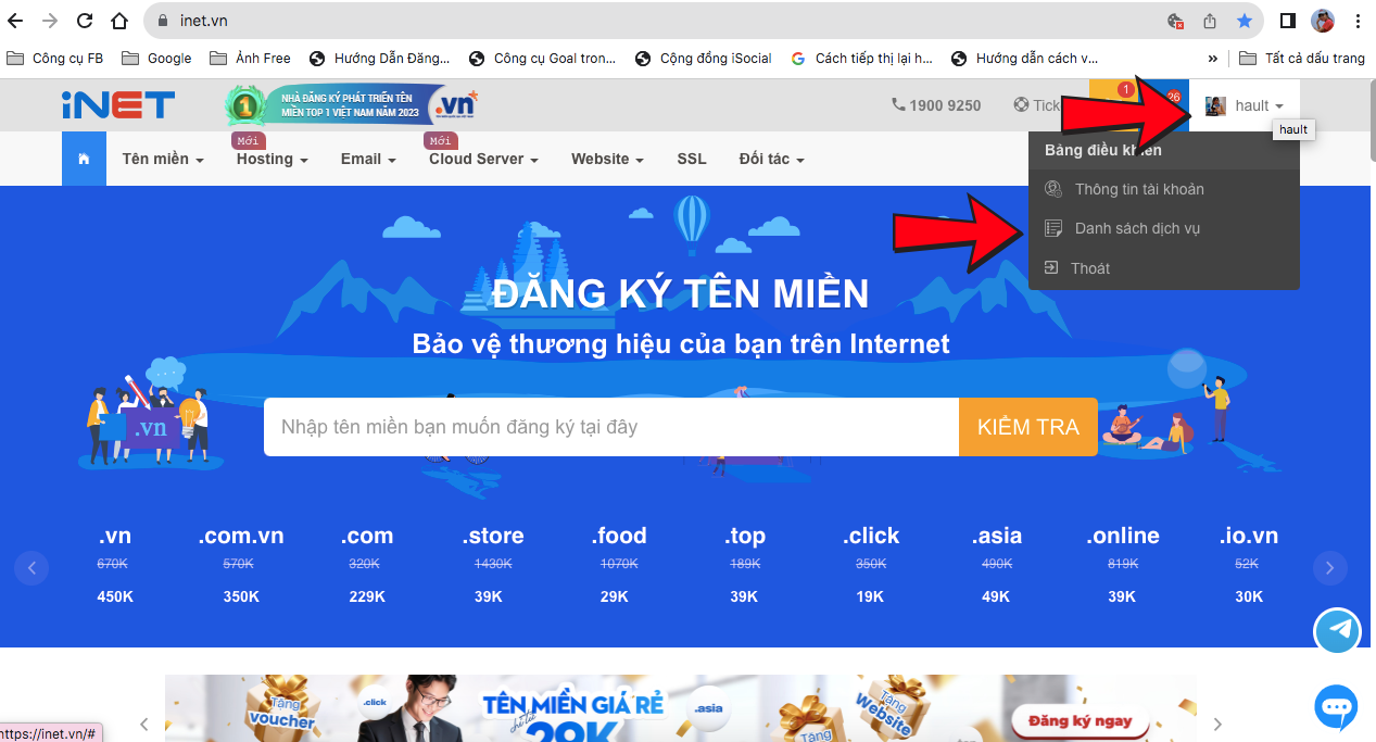 Helpdesk iNET - Trang hỗ trợ dịch vụ của iNET
