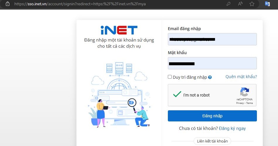 Helpdesk iNET - Trang hỗ trợ dịch vụ của iNET