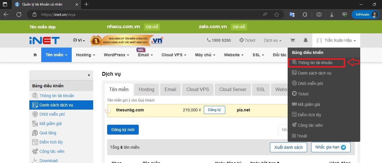 Helpdesk iNET - Trang hỗ trợ dịch vụ của iNET