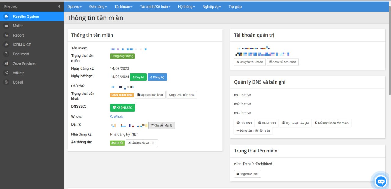 Helpdesk iNET - Trang hỗ trợ dịch vụ của iNET