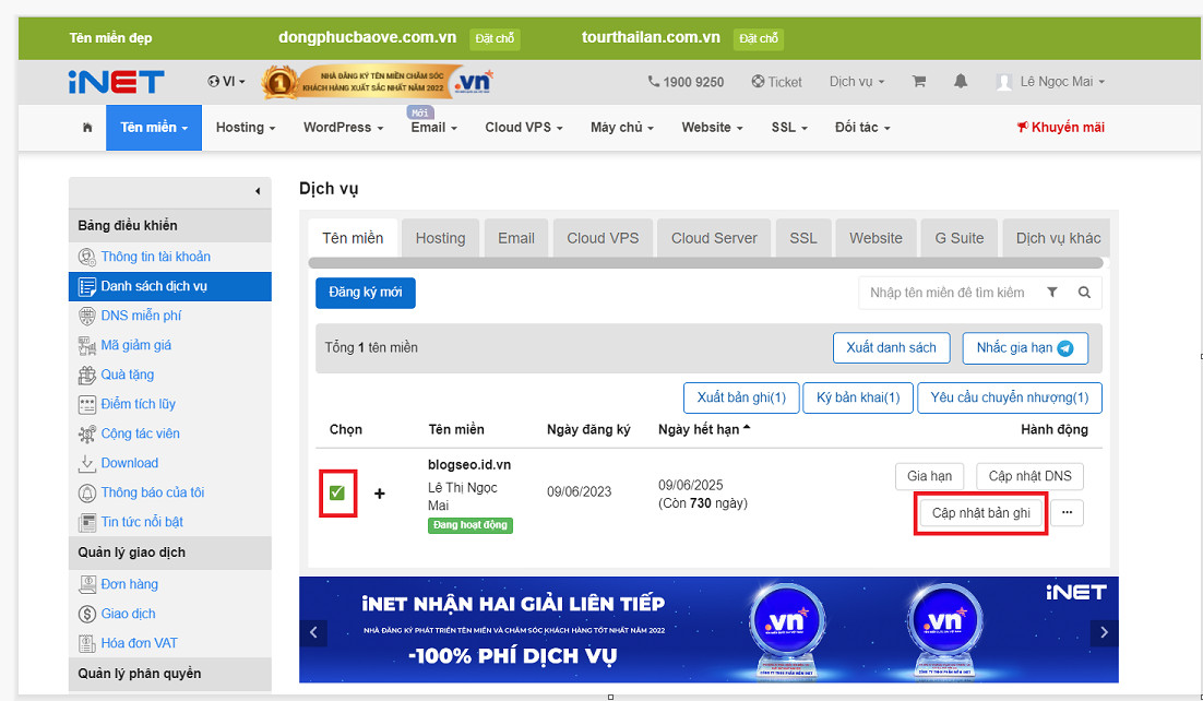 Helpdesk iNET - Trang hỗ trợ dịch vụ của iNET