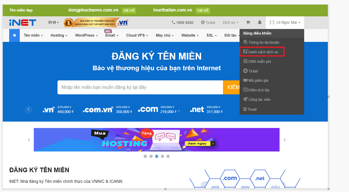 Helpdesk iNET - Trang hỗ trợ dịch vụ của iNET