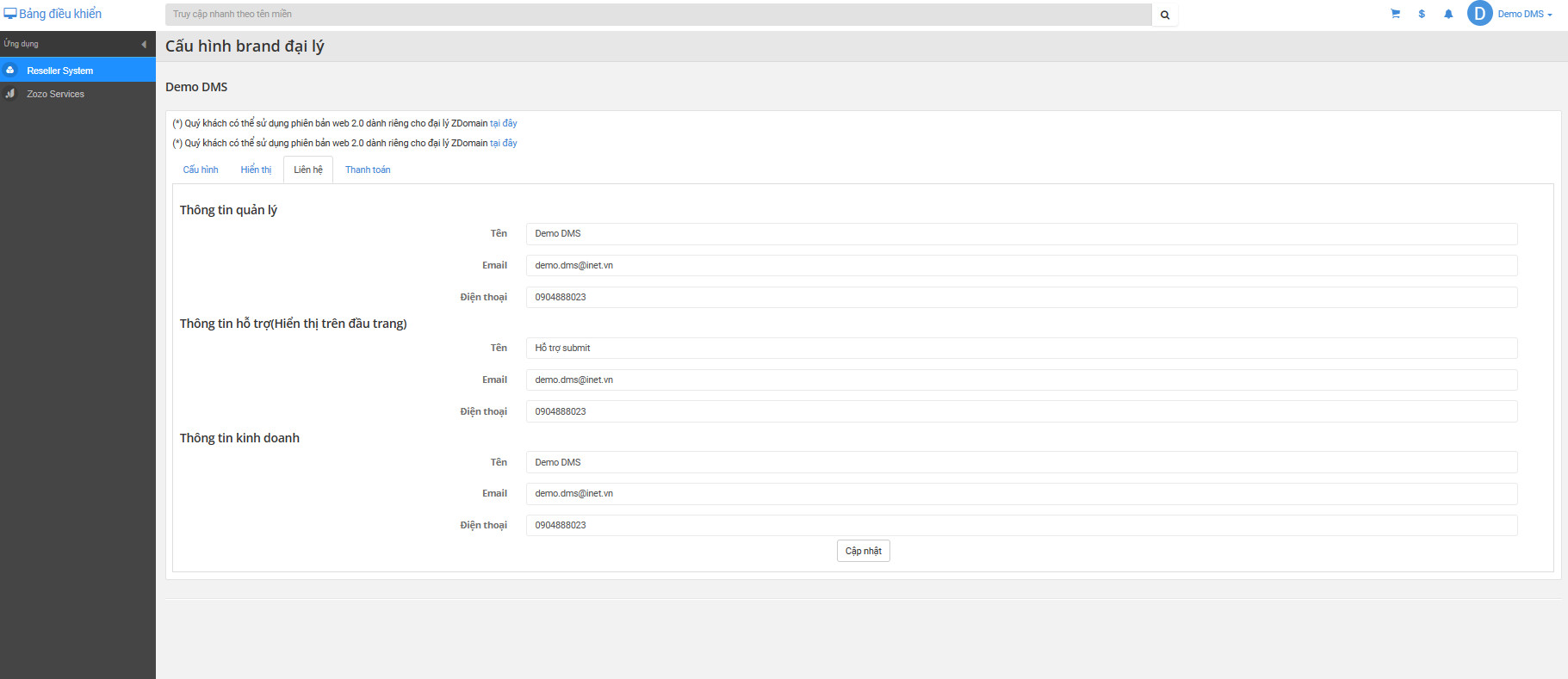 Helpdesk iNET - Trang hỗ trợ dịch vụ của iNET