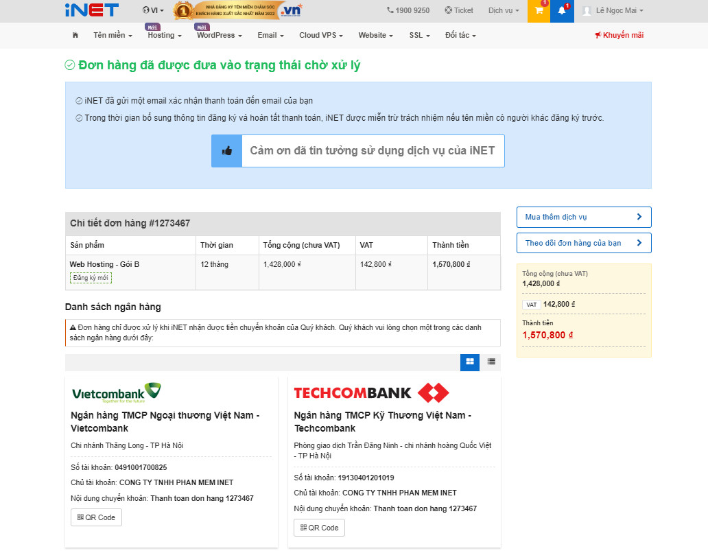 Helpdesk iNET - Trang hỗ trợ dịch vụ của iNET