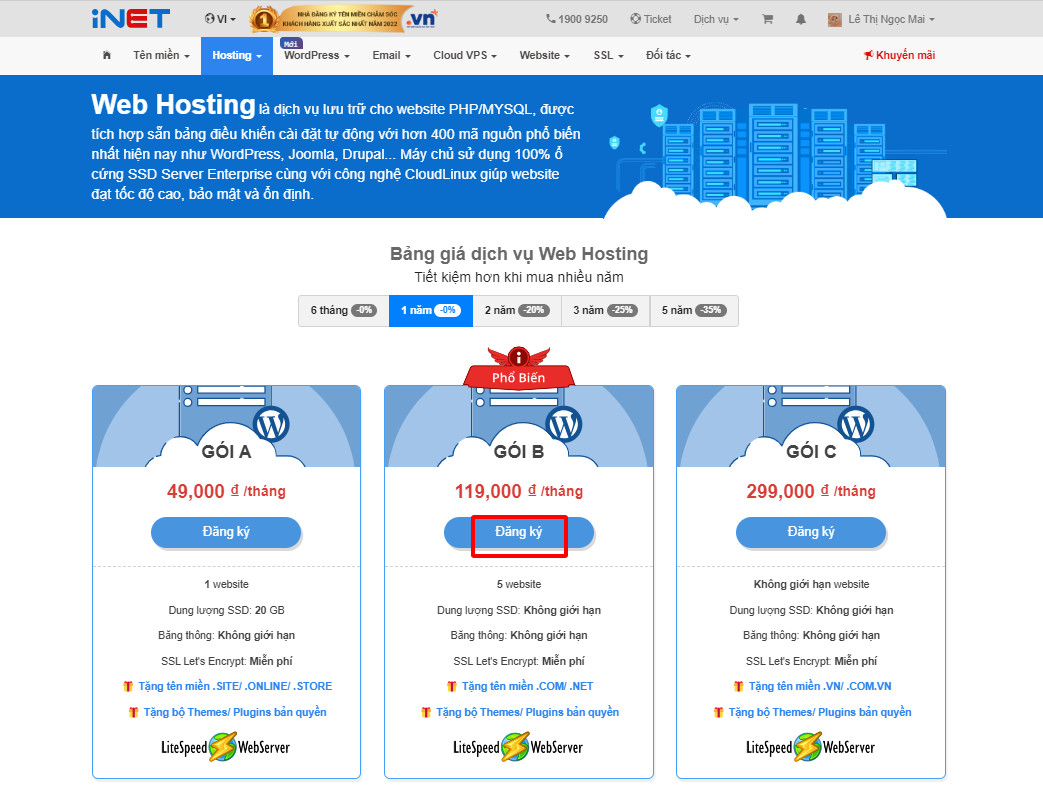 Helpdesk iNET - Trang hỗ trợ dịch vụ của iNET
