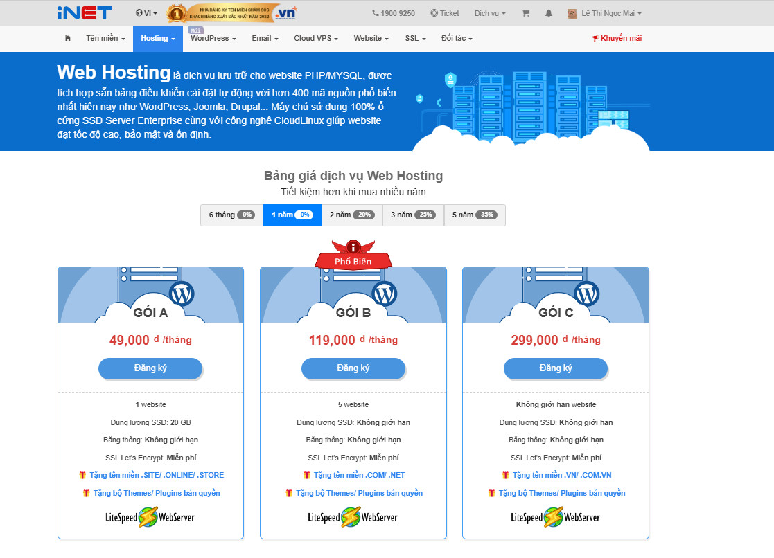 Helpdesk iNET - Trang hỗ trợ dịch vụ của iNET