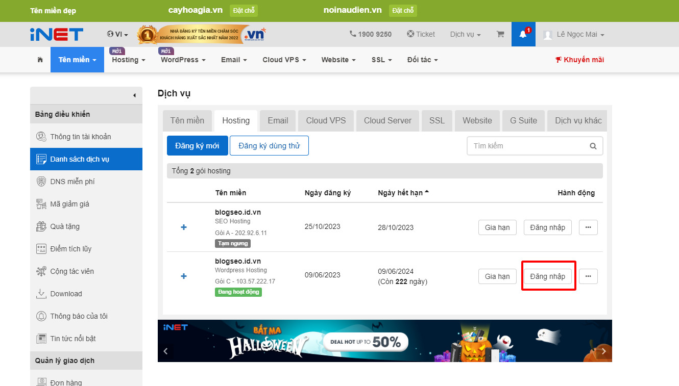 Helpdesk iNET - Trang hỗ trợ dịch vụ của iNET