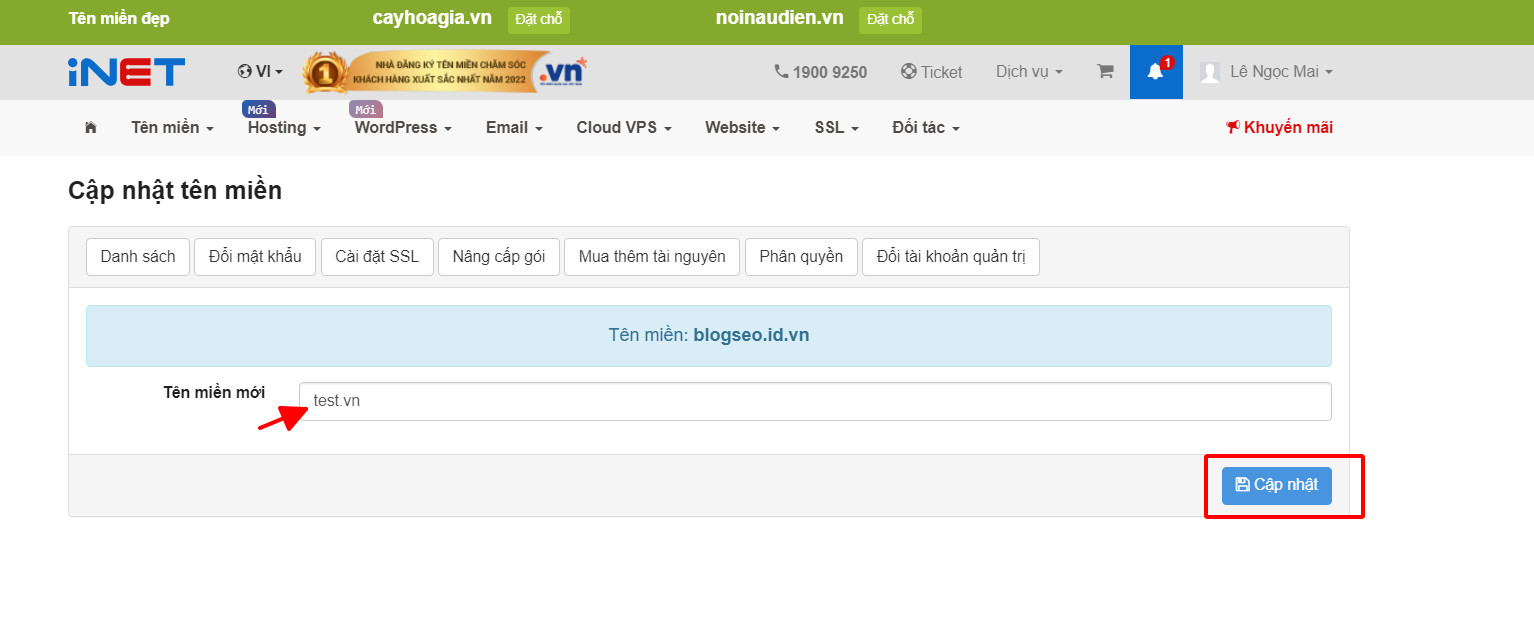 Helpdesk iNET - Trang hỗ trợ dịch vụ của iNET