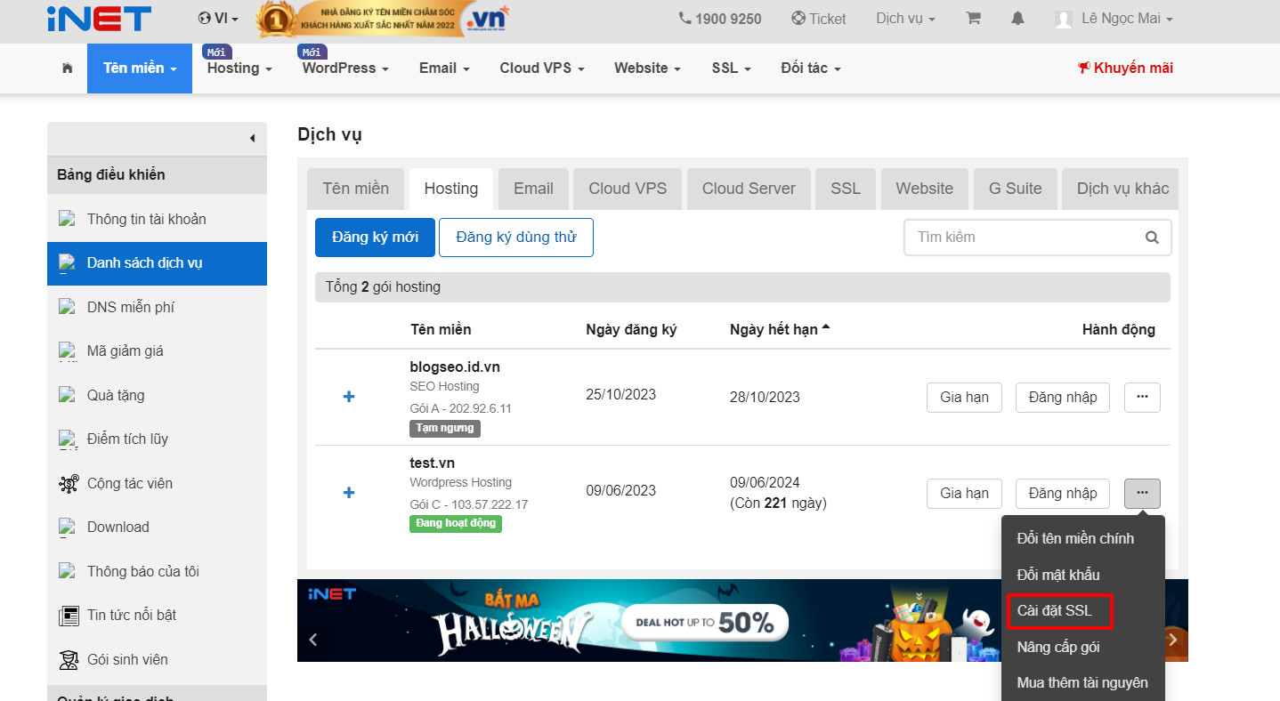 Helpdesk iNET - Trang hỗ trợ dịch vụ của iNET