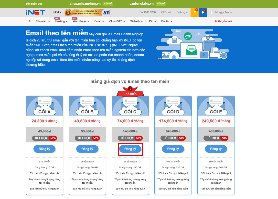 Helpdesk iNET - Trang hỗ trợ dịch vụ của iNET