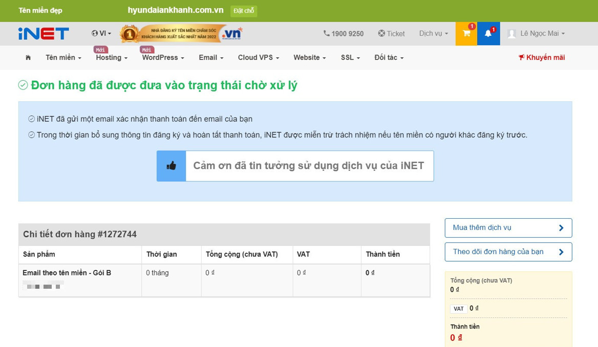 Helpdesk iNET - Trang hỗ trợ dịch vụ của iNET