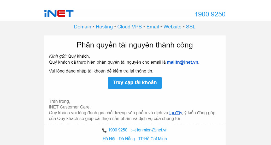 Helpdesk iNET - Trang hỗ trợ dịch vụ của iNET