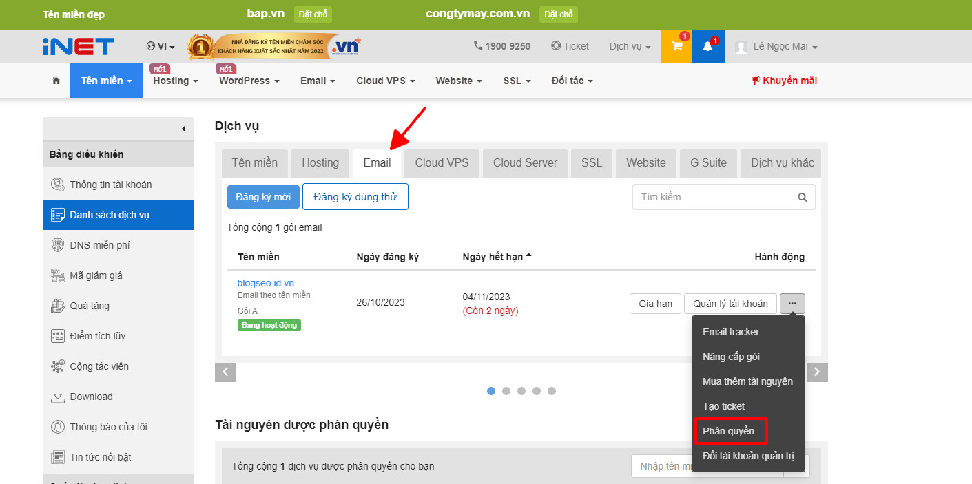 Helpdesk iNET - Trang hỗ trợ dịch vụ của iNET
