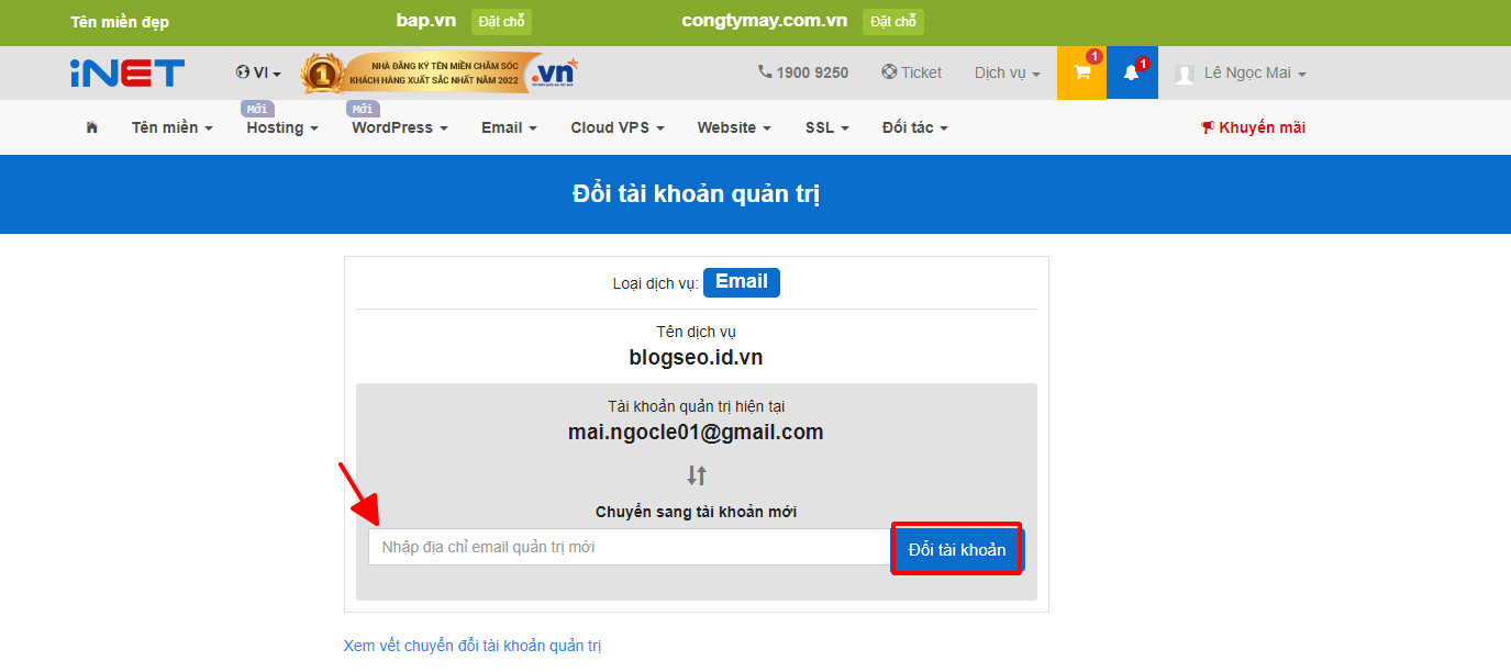 Helpdesk iNET - Trang hỗ trợ dịch vụ của iNET