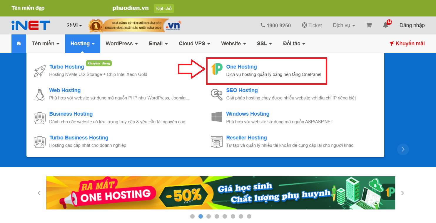 Helpdesk iNET - Trang hỗ trợ dịch vụ của iNET