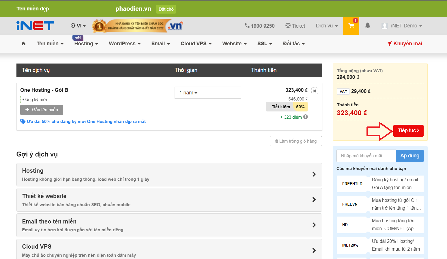 Helpdesk iNET - Trang hỗ trợ dịch vụ của iNET